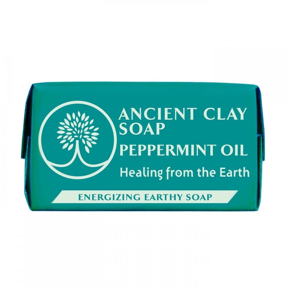 Ancient Clay Natural Soap Peppermint Oil 1 oz. | ADAMA Minerals